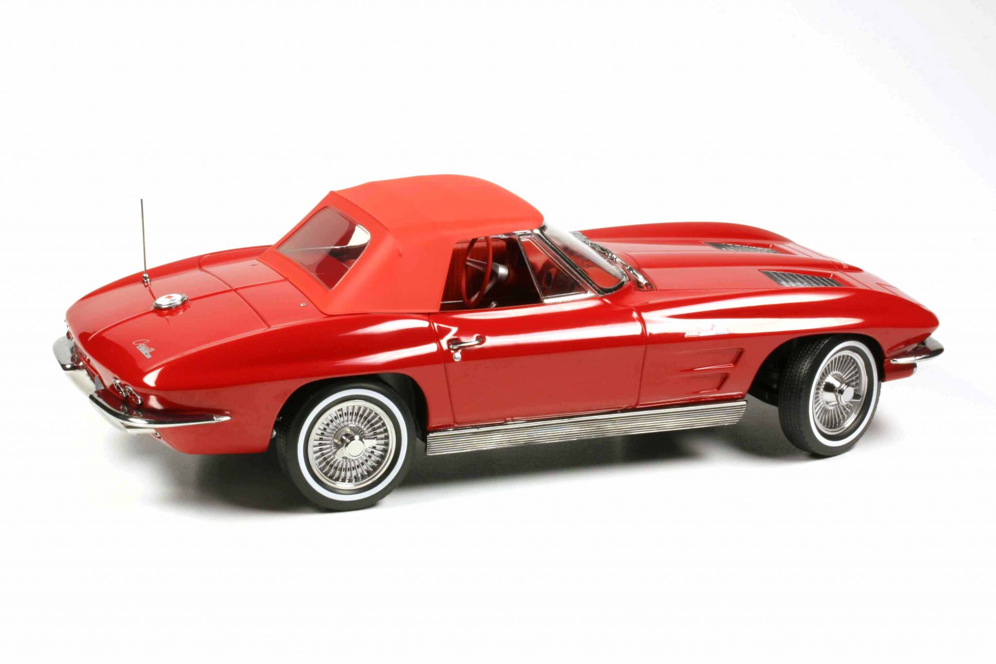 News 1:18 Norev Chevrolet Corvette C2 Sting Ray Convertible 1963 ...